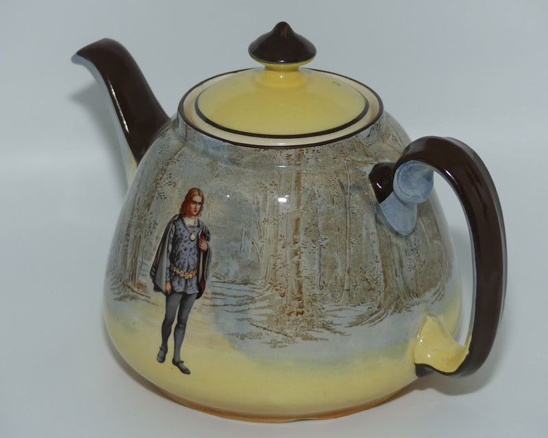Royal Doulton Shakespearean Hamlet tea pot D3596 – Roundabout Antiques