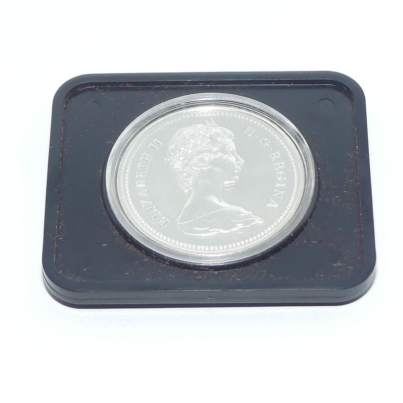 Canada 1975 | Calgary 1875 - 1975 $1 Proof coin – Roundabout Antiques