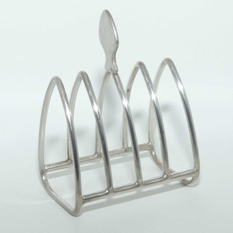 EPNS A1 4 slice toast rack – Roundabout Antiques