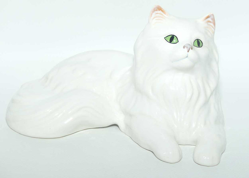 Sylvac #5326 | Long Haired Cat | White with Green Eyes – Roundabout ...