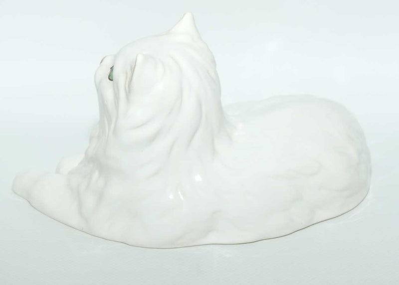 Sylvac #5326 | Long Haired Cat | White with Green Eyes – Roundabout ...