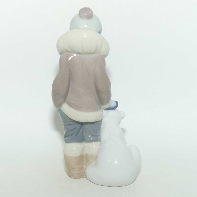 Lladro figurine Eskimo Boy with Pet #5238 – Roundabout Antiques