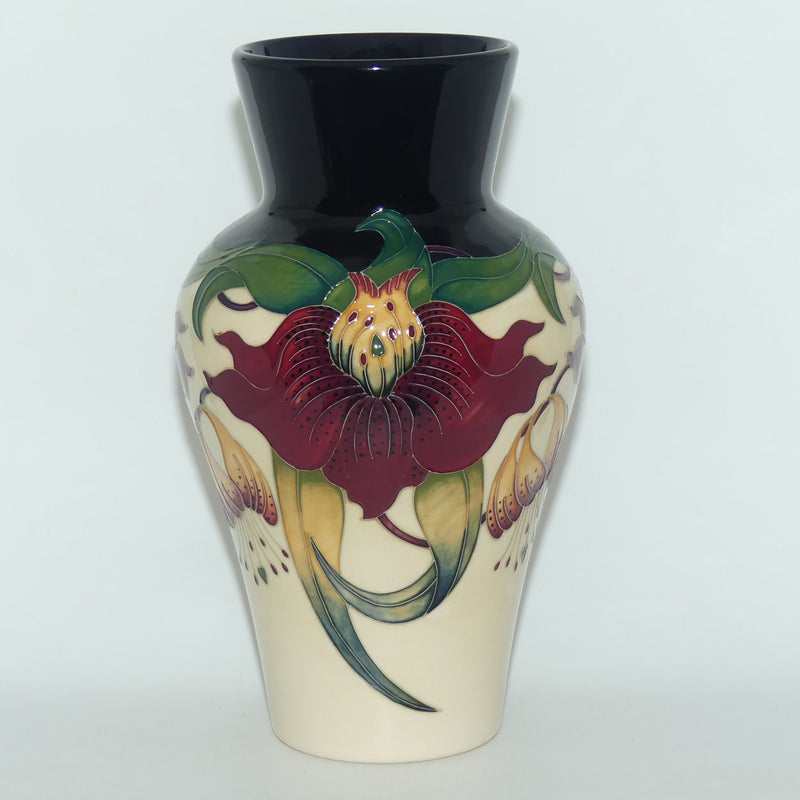 Moorcroft Pottery | Anna Lily pattern vase | Nicola Slaney design ...