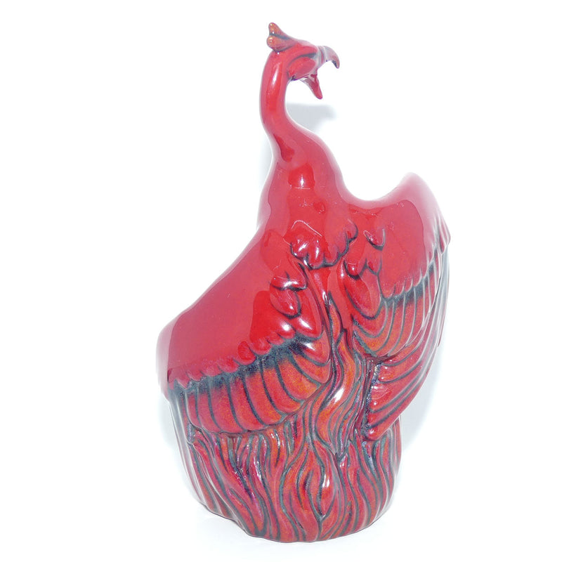 BA68 Royal Doulton Burslem Artwares Flambe | Nien Yen Phoenix ...