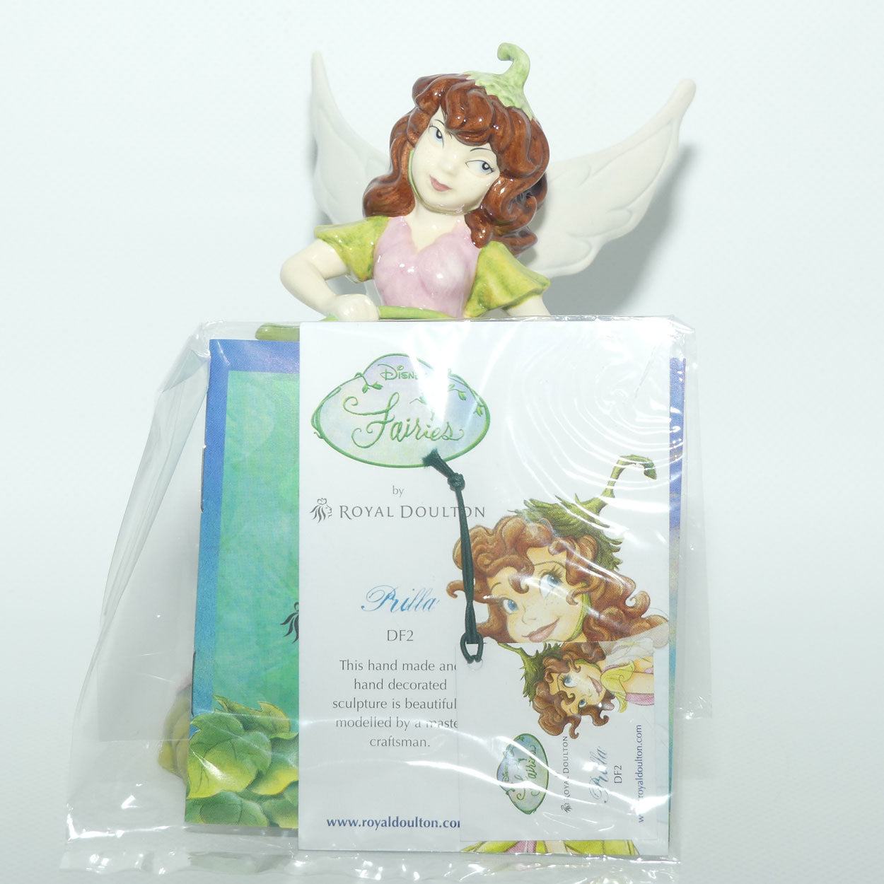 DF02 Royal Doulton Disney | Fairies series | Prilla figure – Roundabout ...