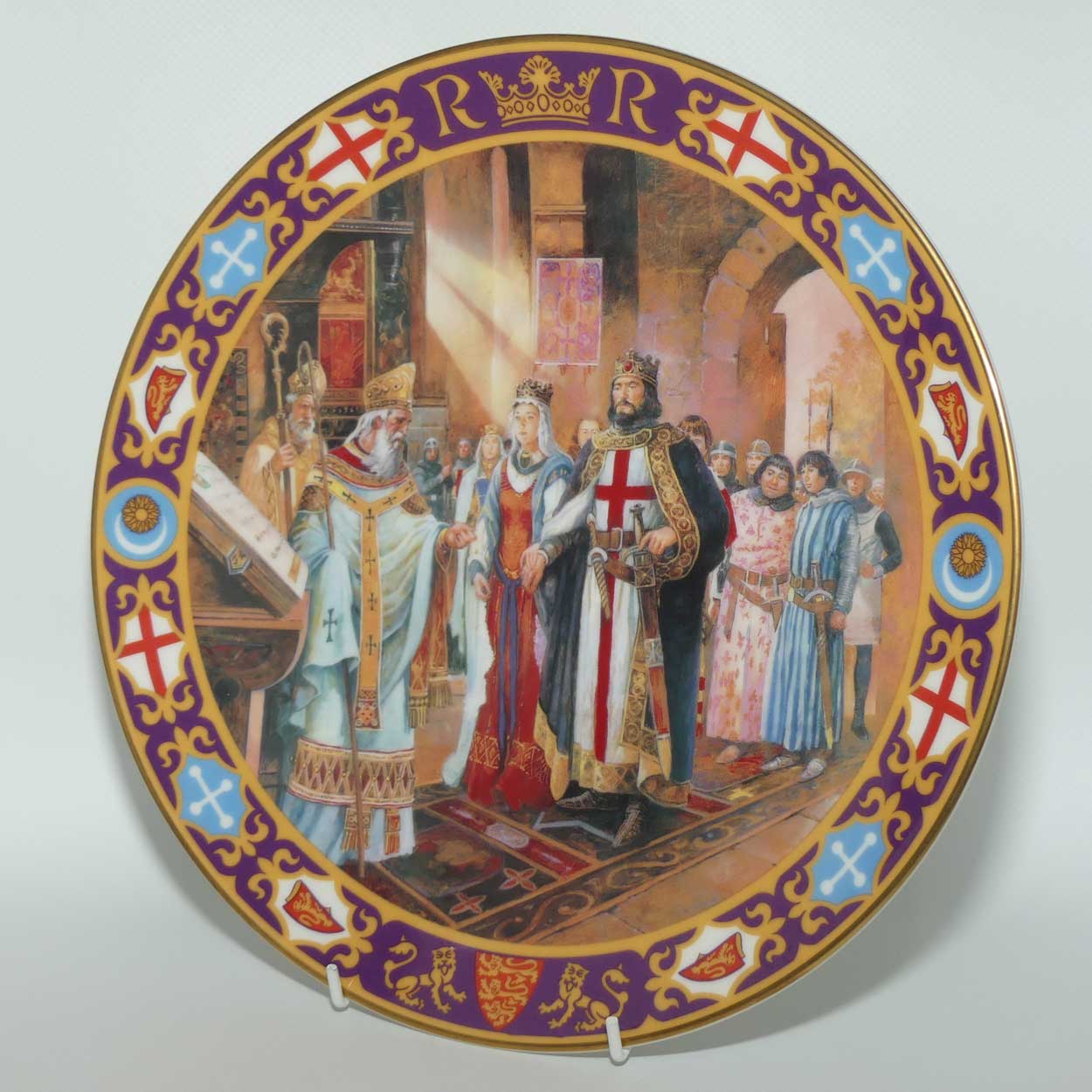 Royal Doulton Kings and Queens of the Realm PN74 plate | The Wedding o ...