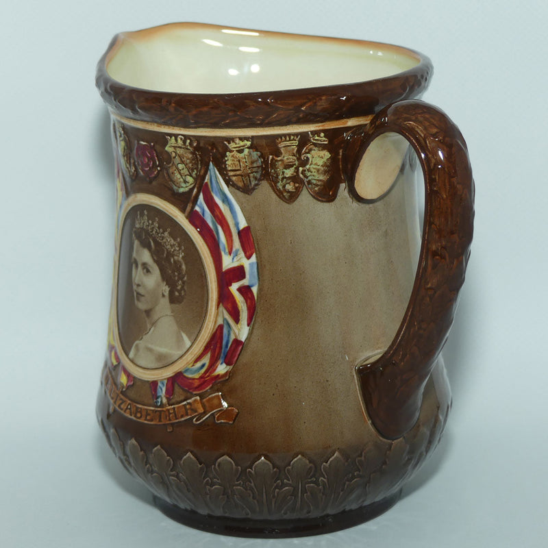 Royal Doulton Royalty Commemorative jug | Queen Elizabeth II 2 June 19 ...
