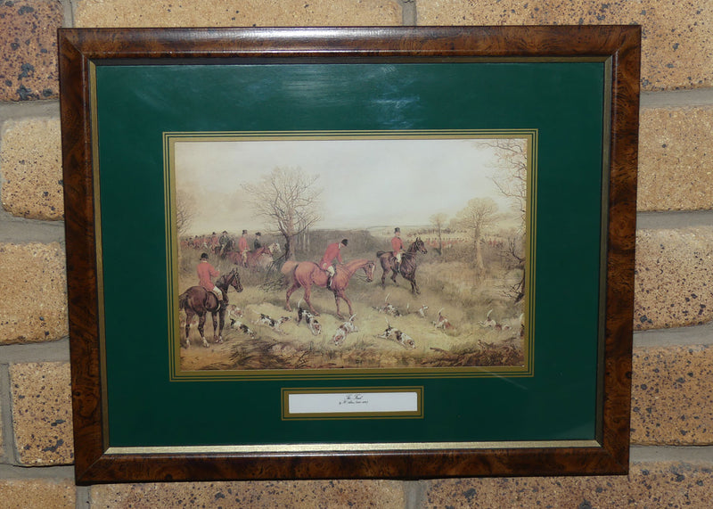Antiquarian Print | Fox Hunting | The Find | H Alken – Roundabout Antiques
