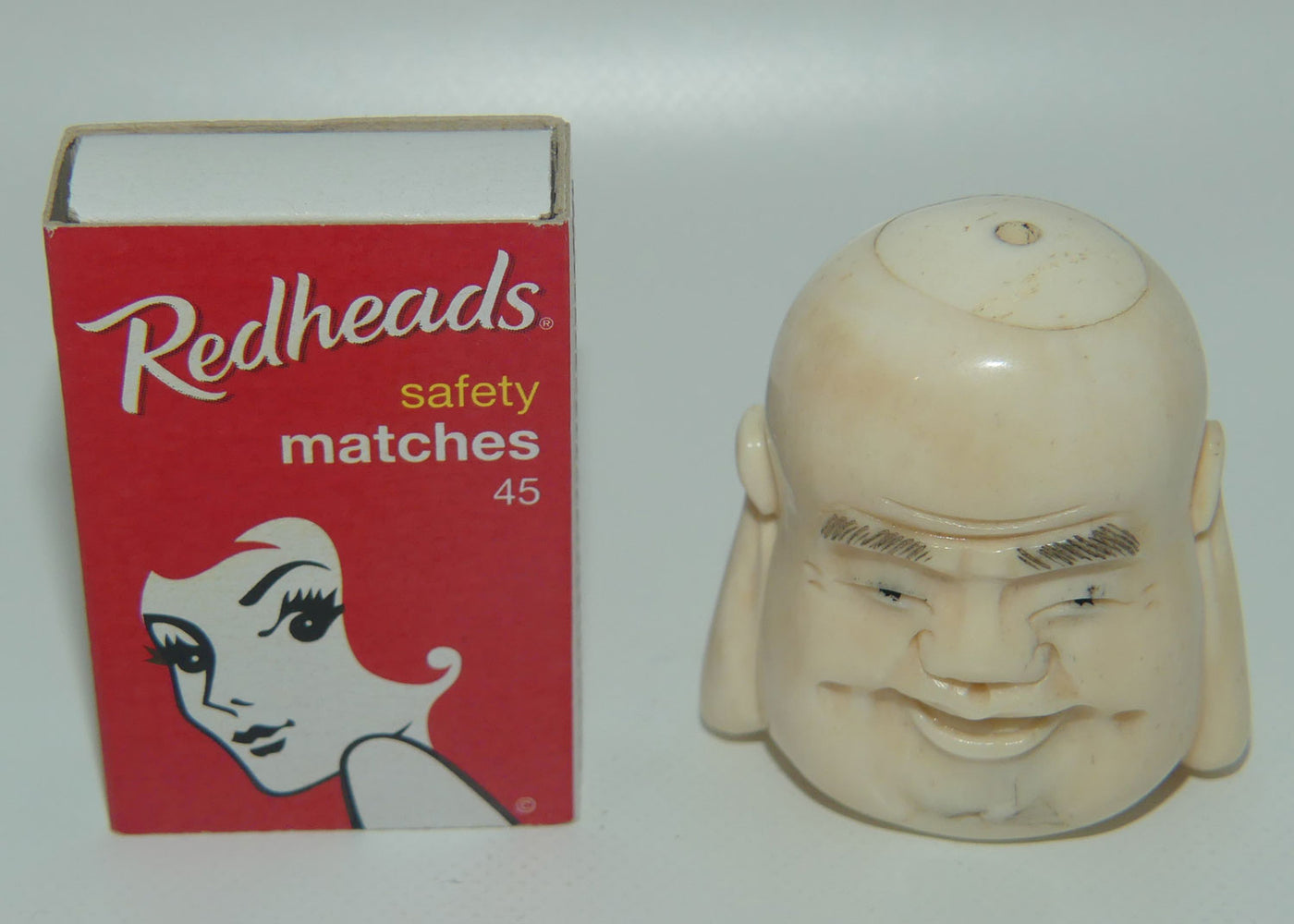 Chinese Carved Bone Buddha caricature – Roundabout Antiques