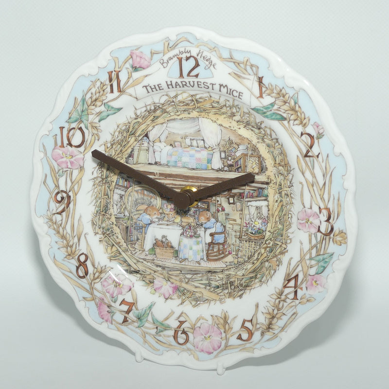 Royal Doulton Brambly Hedge Giftware | The Harvest Mice clock | boxed ...