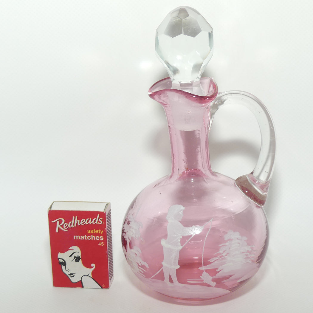 Mary Gregory Glass | Genuine Handpainted Antique Glass – Roundabout ...