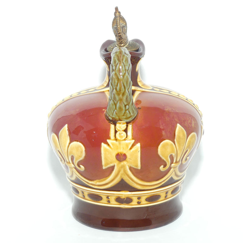 Royal Doulton Kingsware flask | George VI Coronation Crown | #1 ...