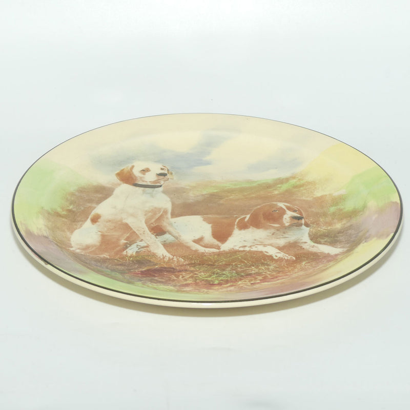 Royal Doulton seriesware Dogs plate | #6 Two Pointers D5781 ...