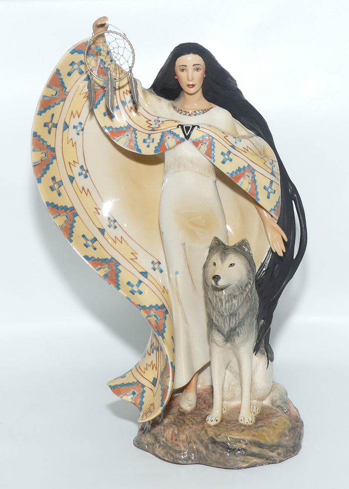 Franklin Mint figurine | The Dreamcatcher – Roundabout Antiques
