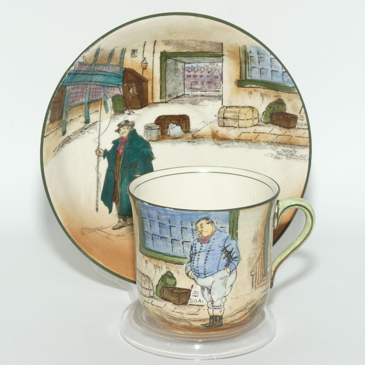 Royal Doulton Dickens duo D2973 | #1 | Fat Boy | Tony Weller ...