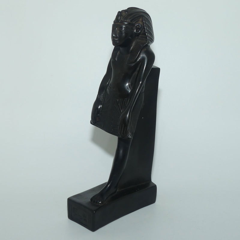 Antique Basalt carved figure | Egyptian deity | King Ramses ...