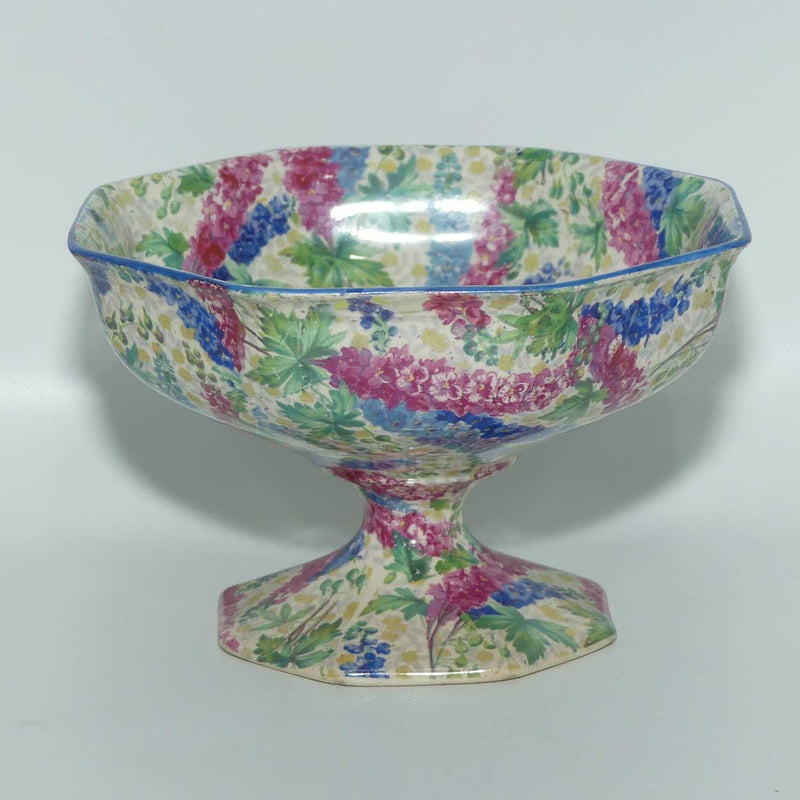 Royal Winton Chintz Delphinium pattern hexagonal comport – Roundabout ...