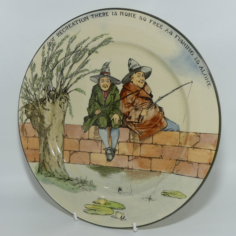 Royal Doulton Gallant Fishers plate | Of Recreation there is none so ...