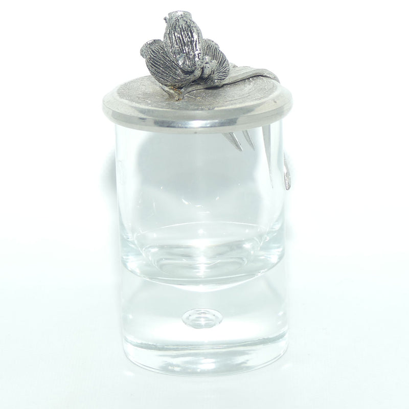 Australian Pewter Gumnuts and Gum Leaves pot – Roundabout Antiques