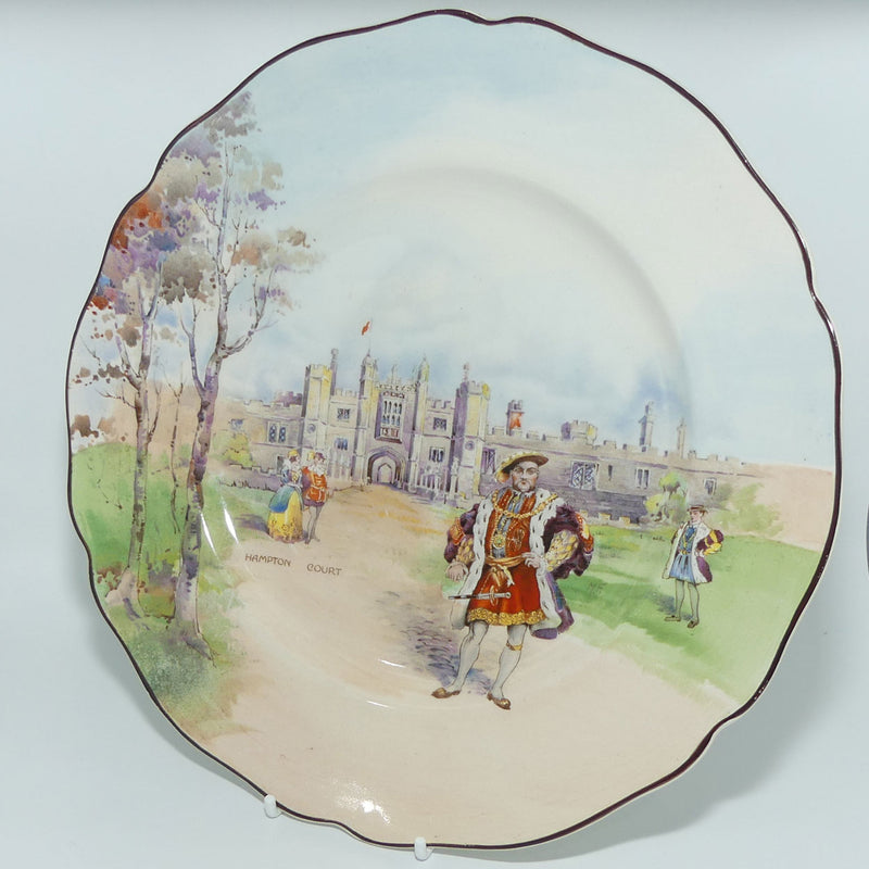 Royal Doulton Historic England plate D5940 | Henry VIII at Hampton Cou ...