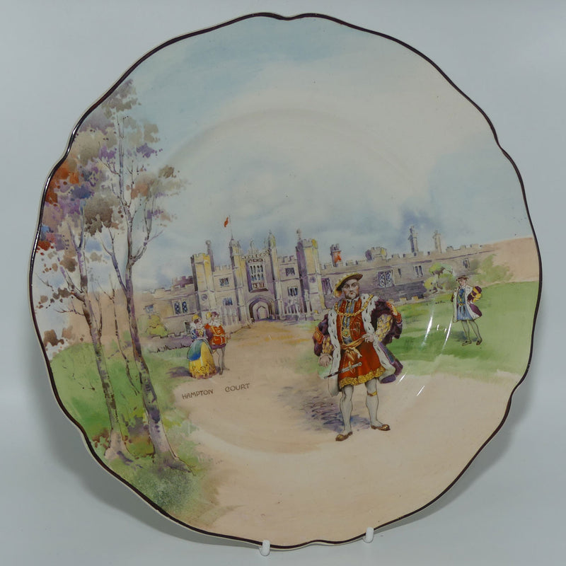 Royal Doulton Historic England plate D5940 | Henry VIII at Hampton Cou ...