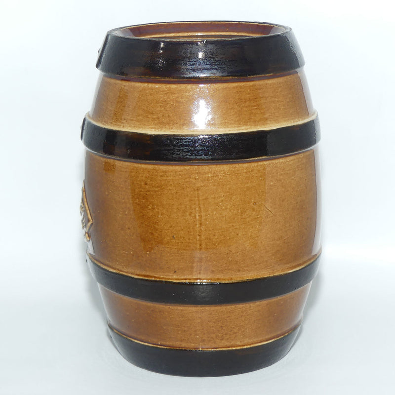 Doulton Lambeth Pedestrian Barrelette Liquor storage barrel | Bar Deco ...