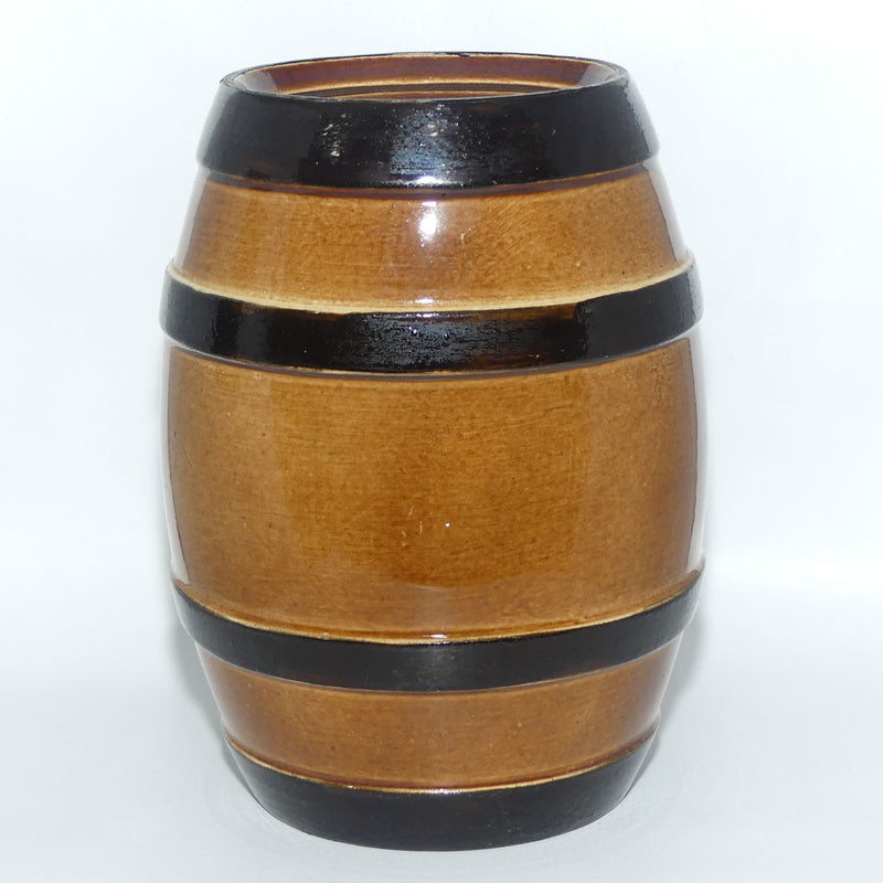 Doulton Lambeth Pedestrian Barrelette Liquor storage barrel | Bar Deco ...
