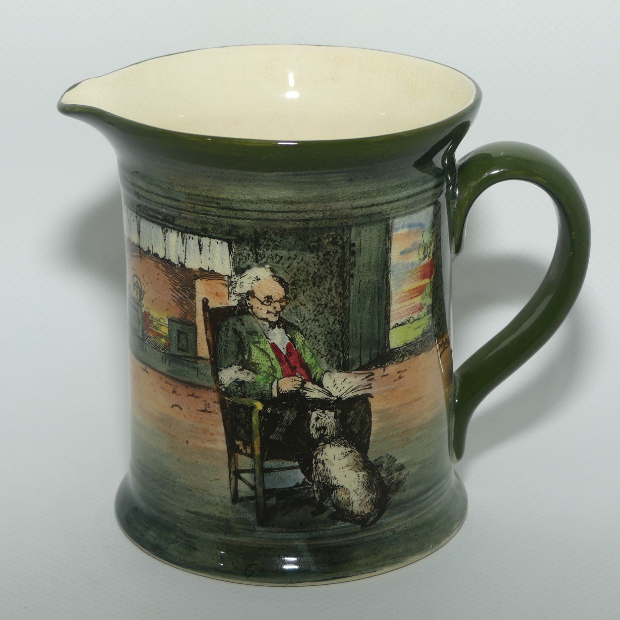 Royal Doulton Fireside jug D4570 | Pitt shape – Roundabout Antiques