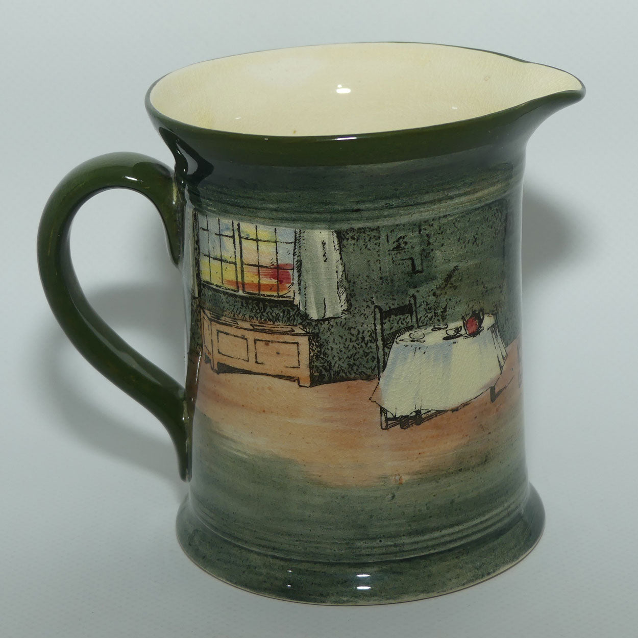 Royal Doulton Fireside jug D4570 | Pitt shape – Roundabout Antiques