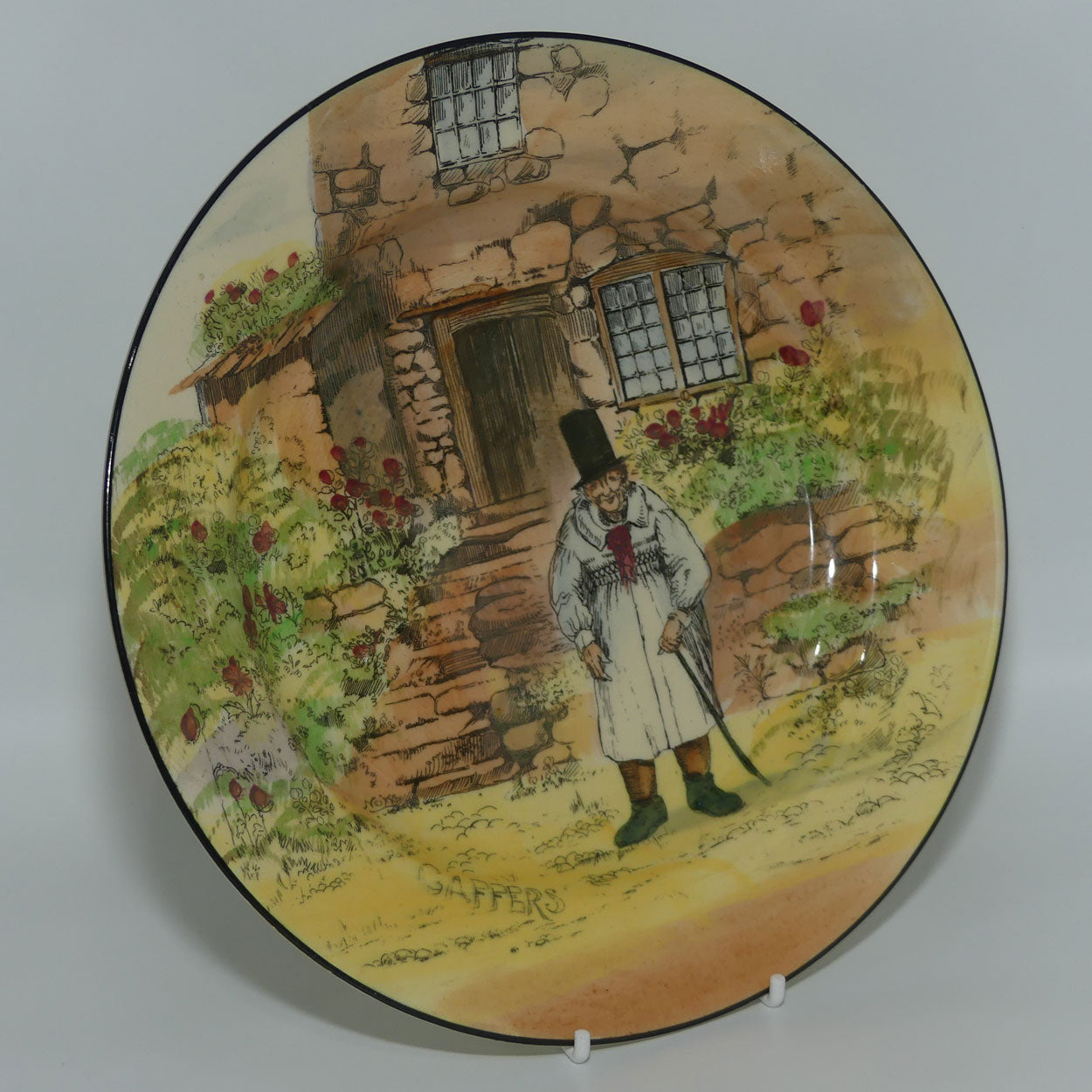 Royal Doulton Series Ware Gaffers plate D4210 | Noke – Roundabout Antiques