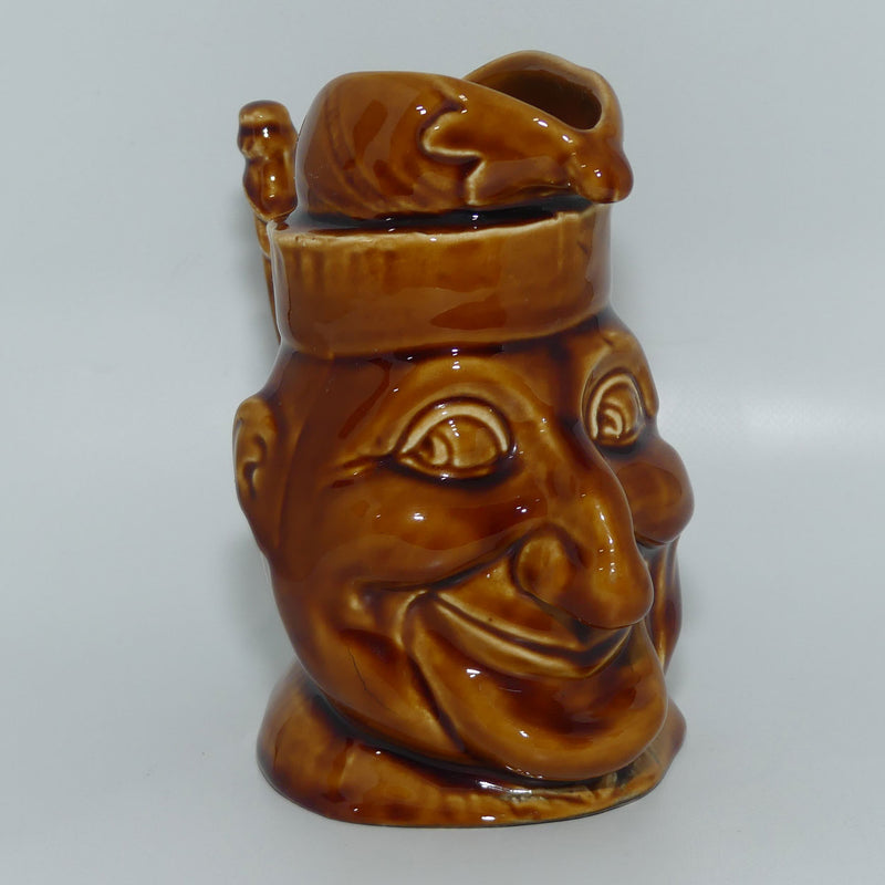 Falcon Ware England Punch | Mr Punch Holbein glaze character jug ...
