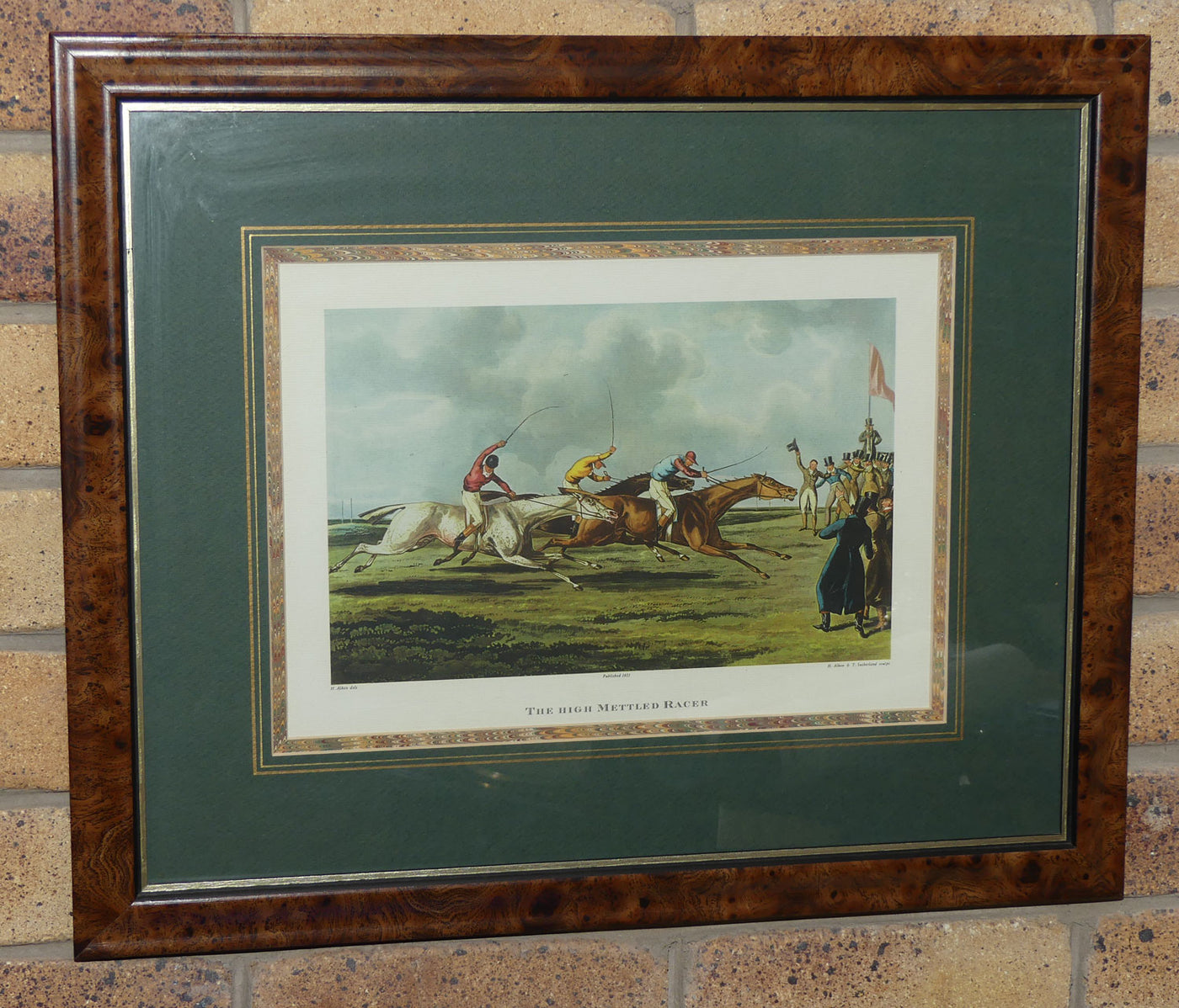 Antiquarian Print | The High Mettled Racer | H Alken – Roundabout Antiques