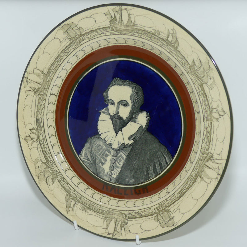 Royal Doulton Nautical History plate D2787 | Sir Walter Raleigh ...