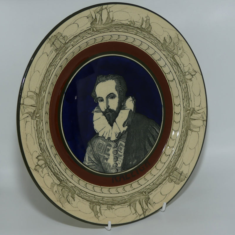 Royal Doulton Nautical History plate D2787 | Sir Walter Raleigh ...