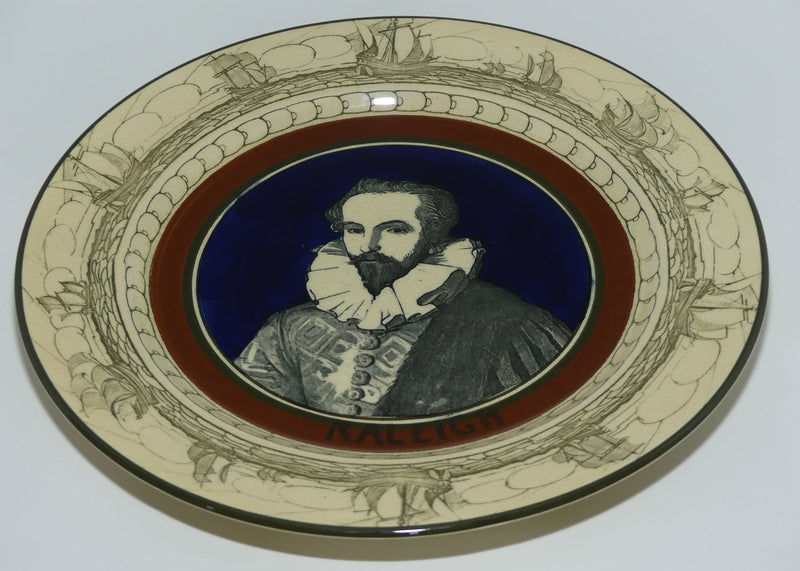 Royal Doulton Nautical History plate D2787 | Sir Walter Raleigh ...