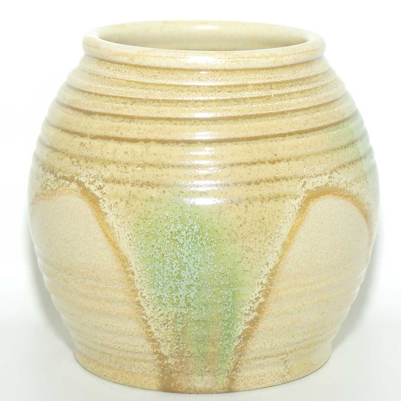 Australian Pottery | Remued ball vase | Shape 45 – Roundabout Antiques