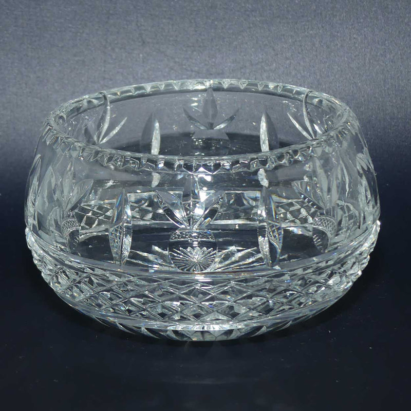Nice quality Crystal Rose bowl | Small size – Roundabout Antiques