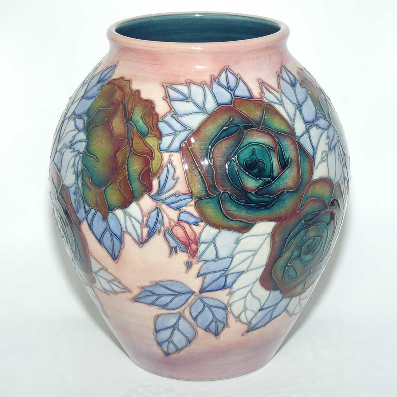 Moorcroft Rose 61/10 vase | Numbered Edition #6 | Sally Tuffin ...