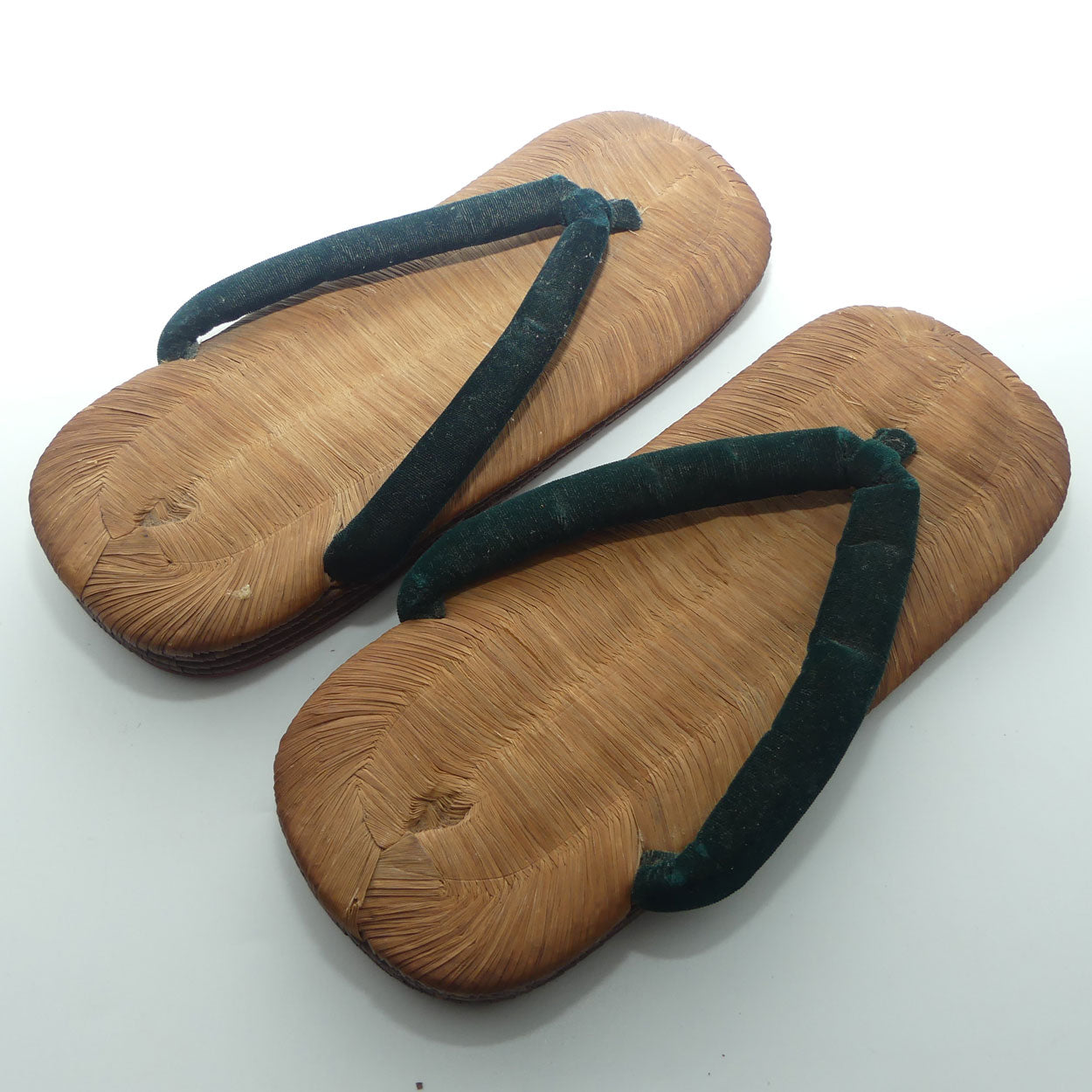 Vintage Japanese Setta sandals | Woven with Leather Soles by Hitachi ...