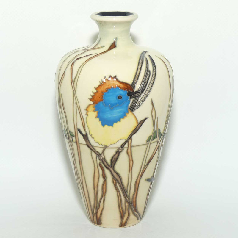 Moorcroft Pottery Australian | Southern Emu Wrens 72/6 vase ...