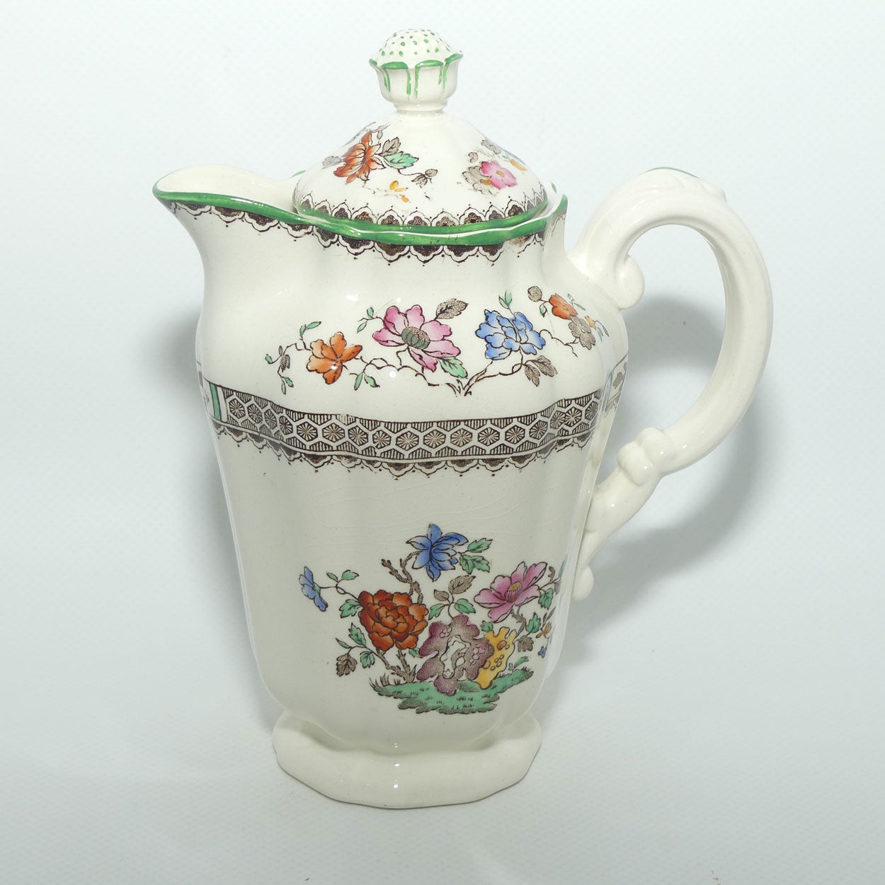Copeland Spode Chinese Rose pattern water pot – Roundabout Antiques