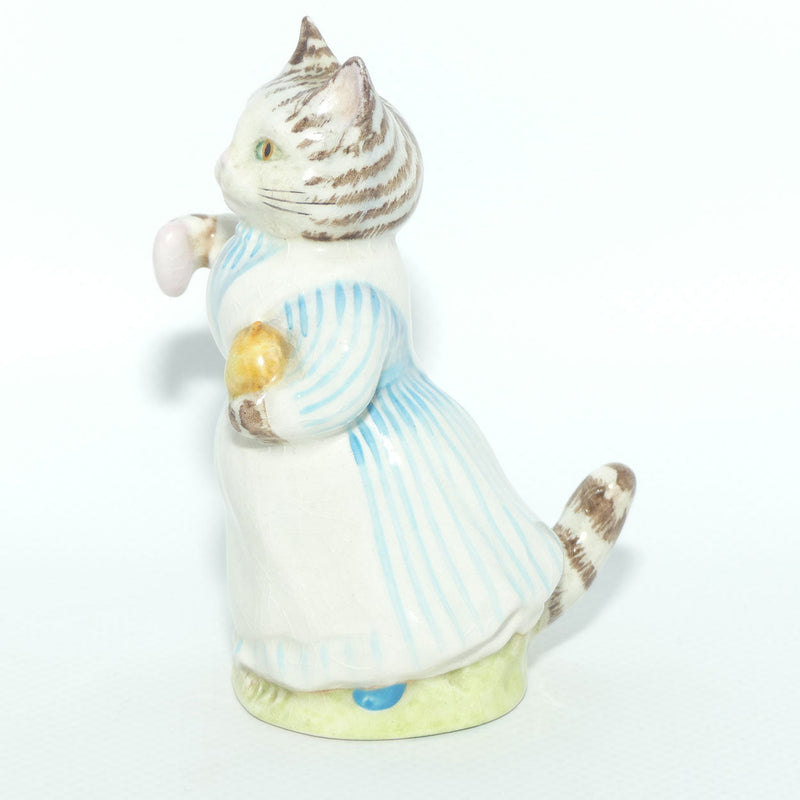 Beswick Beatrix Potter's Tabitha Twitchit | BP2a Gold Oval – Roundabout ...