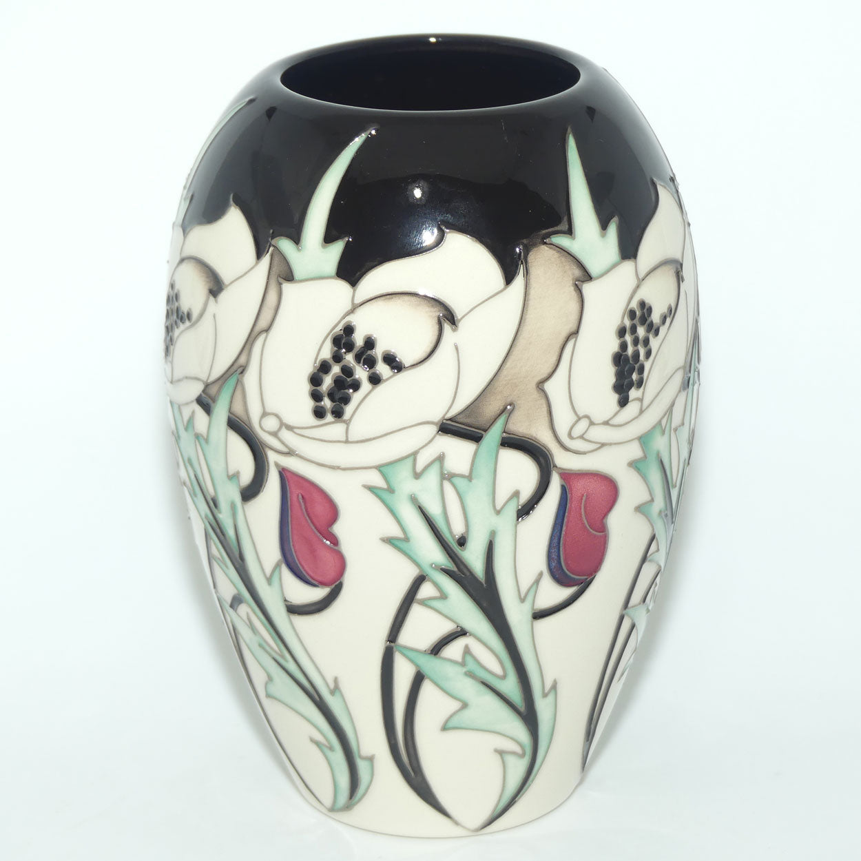 Moorcroft Pottery | Talwin pattern 102/7 vase | Nicola Slaney design ...