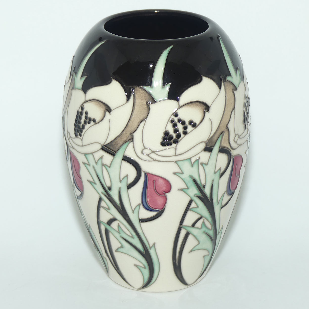 Moorcroft Pottery | Talwin pattern 102/7 vase | Nicola Slaney design ...