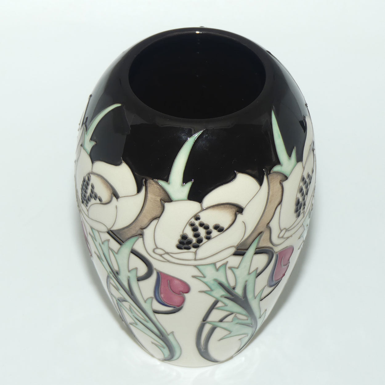 Moorcroft Pottery | Talwin pattern 102/7 vase | Nicola Slaney design ...