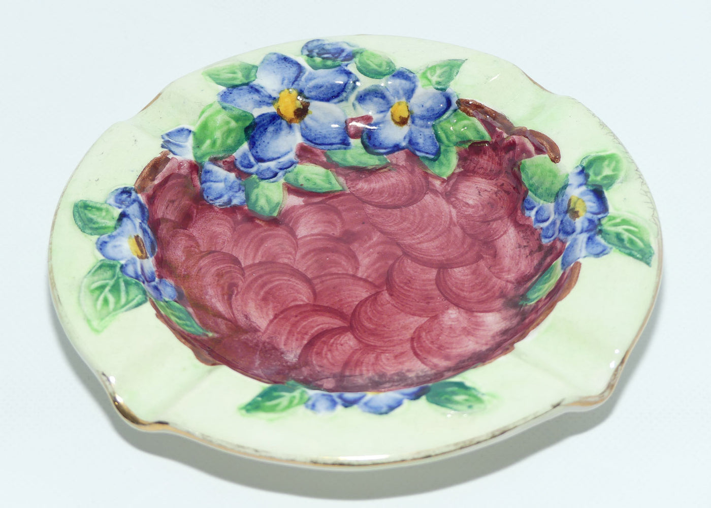 Maling Thumb Print | Embossed Blossom Bough ashtray – Roundabout Antiques