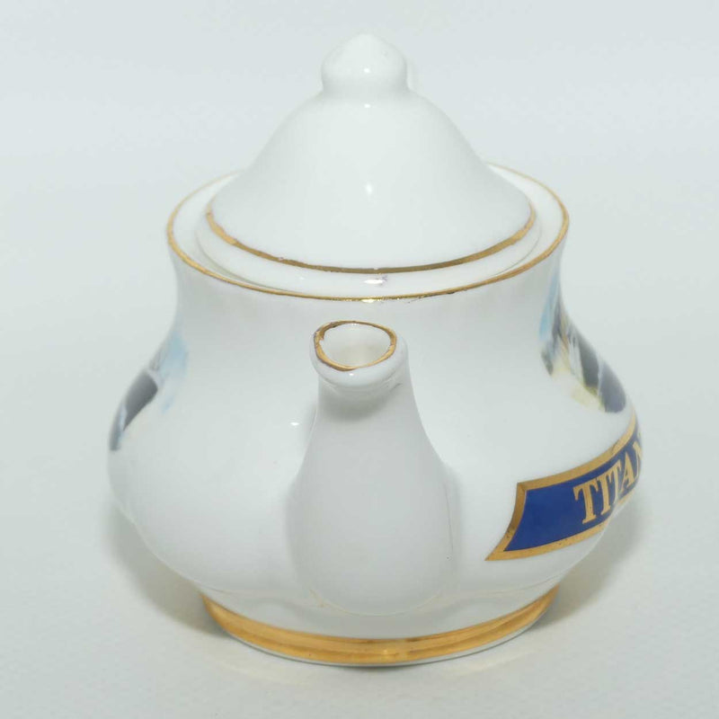 Titanic Commemorative miniature tea pot | Titanic 1912 – Roundabout ...