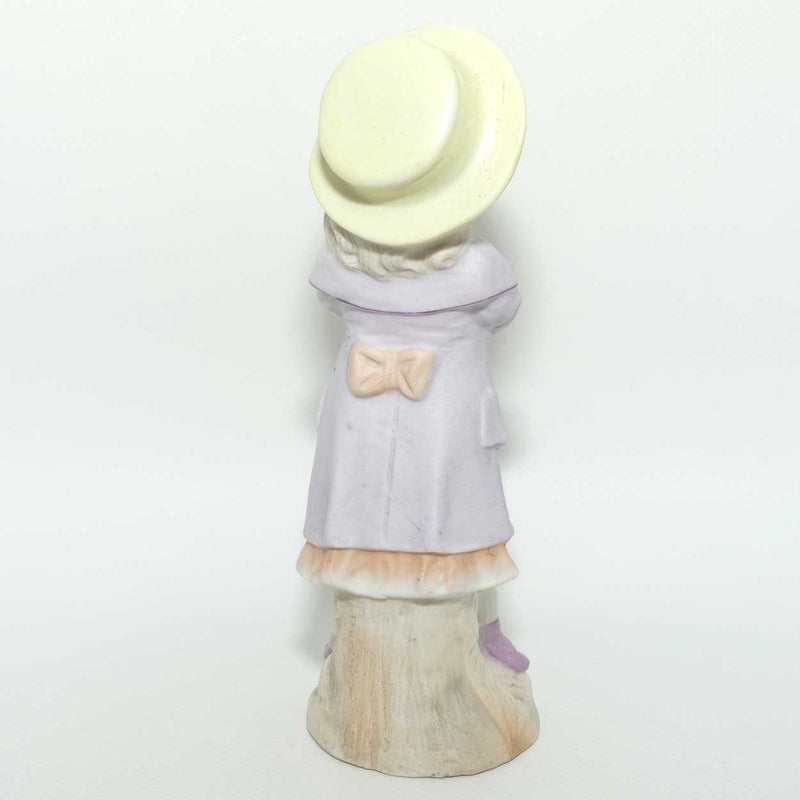 Victorian era Bisque figure of a Girl in Yellow Bonnet – Roundabout ...