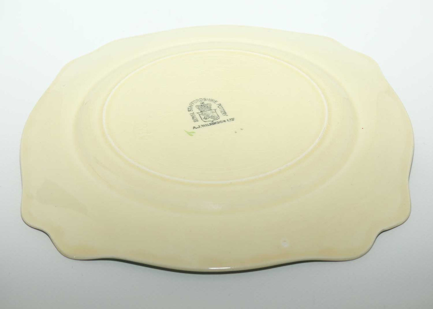 Royal Staffordshire Pottery | AJ Wilkinson Pekin Oriental cabinet plat ...