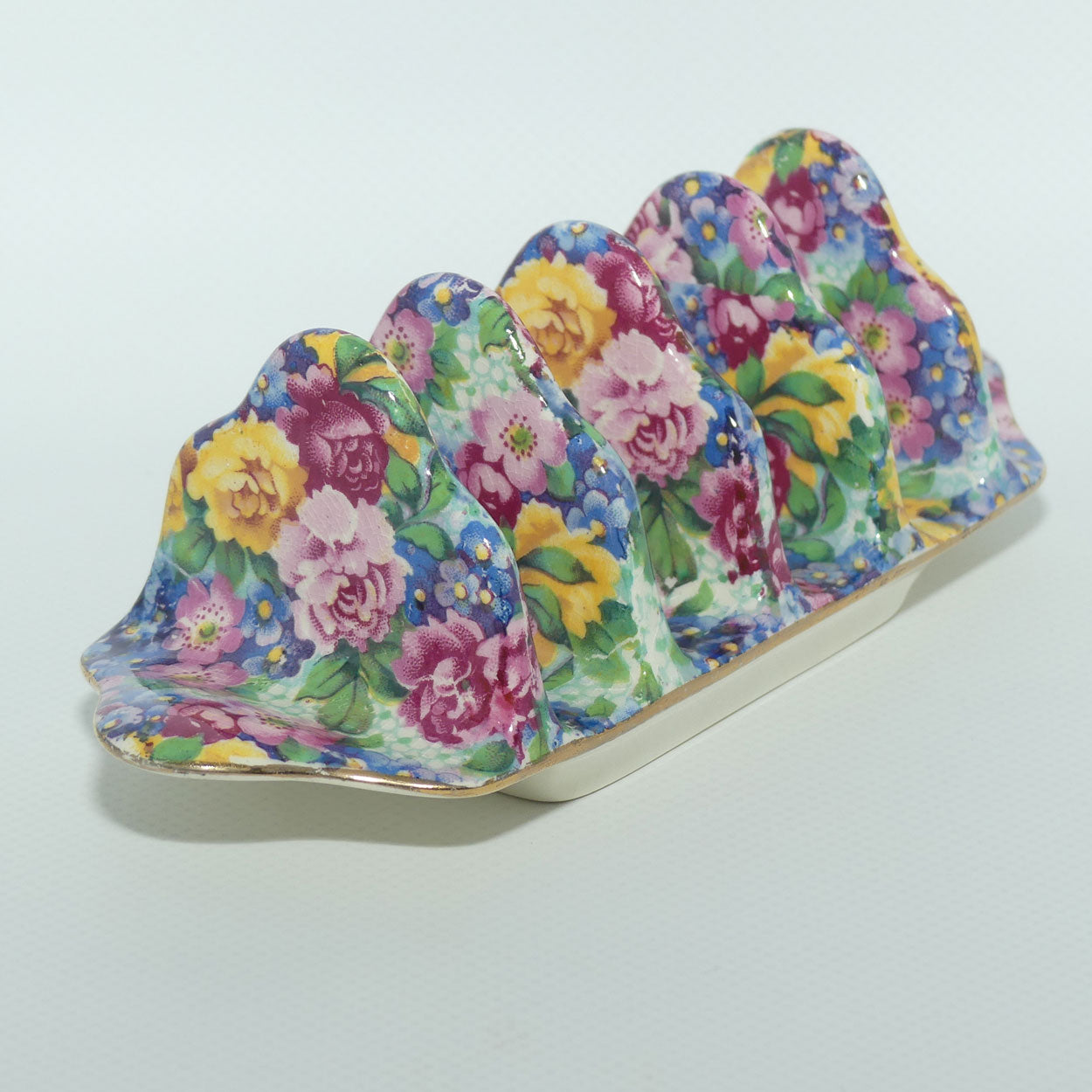 Royal Winton Grimwades Chintz Julia pattern 4 slice toast rack ...